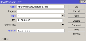 Blocking Windows Update with Mikrotik & FlashStart - FlashStart