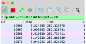 How to filter HTTP traffic with Wireshark compared to FlashStart ...